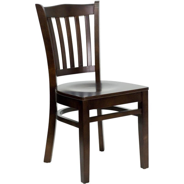 Schiena Verticale Solid Beechwood Restaurant Chair Wood Seat 4 Finishe – TableBaseDepot