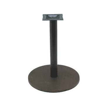 Black Round Bessie Table Base 22 – TableBaseDepot