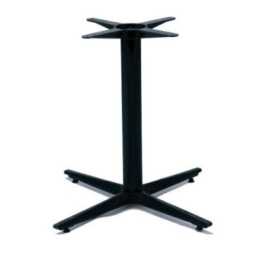 Black Modern Standard Criss Cross 32 – TableBaseDepot