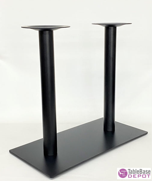 Black Modern Square Table Base – TableBaseDepot