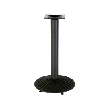 Black Spoon Round Table Base 22 – TableBaseDepot
