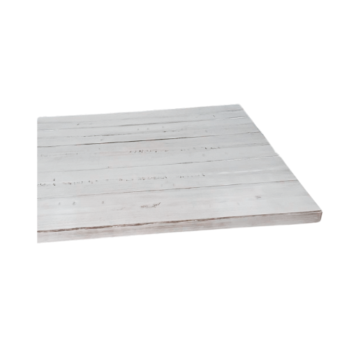Antique White Washed Maple Finish Restaurant Table Tops – TableBaseDepot