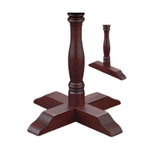 Classic Cross Wood Table Base – TableBaseDepot