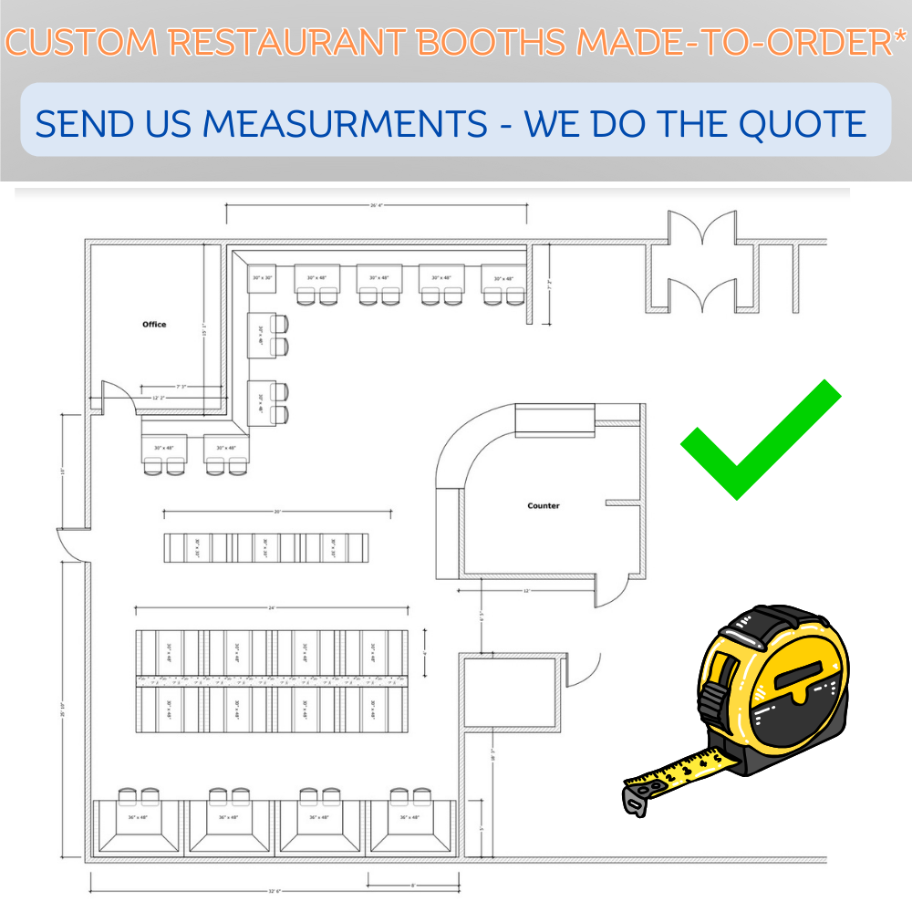 Custom Restaurant Banquette Booths: Design and Manufacturing Services ...