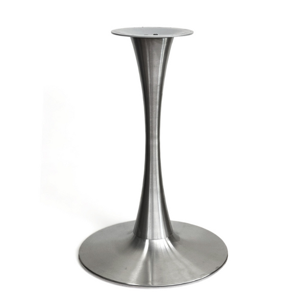 Trumpet Flare Stainless Steel Restaurant Table Base – TableBaseDepot