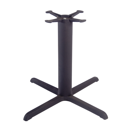 Black Outdoor Criss Cross Standard Patio Table Base – TableBaseDepot