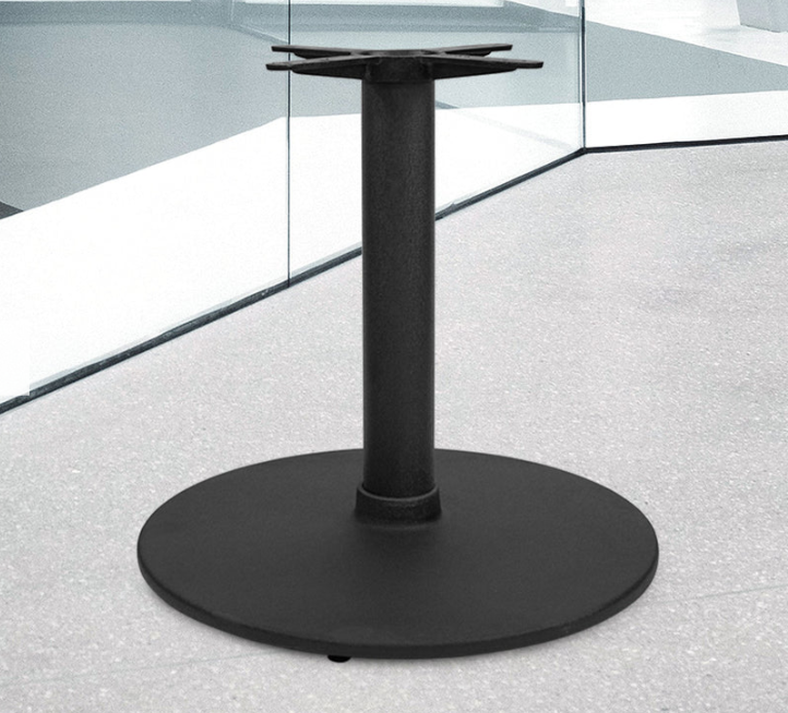 Industrial Black Flange Table Base 30 – TableBaseDepot
