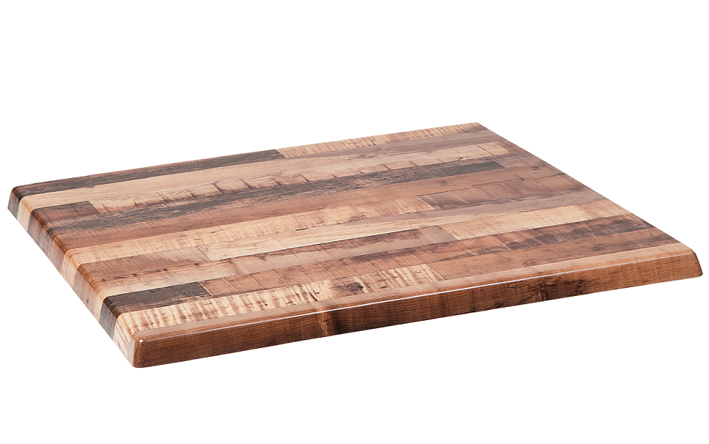 Rustic Maple Composite Table Top In-Outdoor – TableBaseDepot