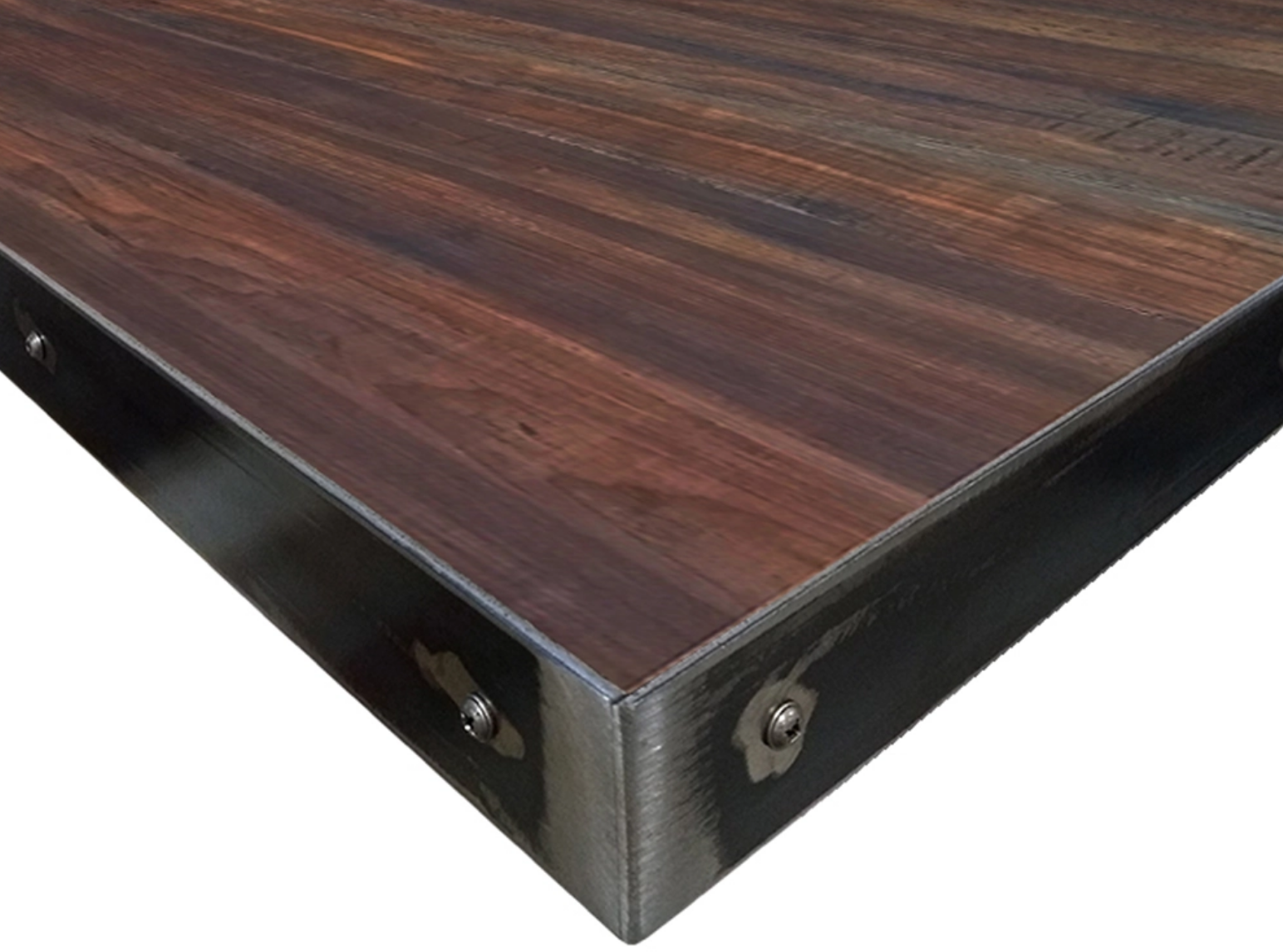 Titan Steel Edge Custom Deep Woods Laminate Restaurant Table Tops ...