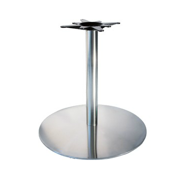 Chrome Pancake Table Base 17 – TableBaseDepot