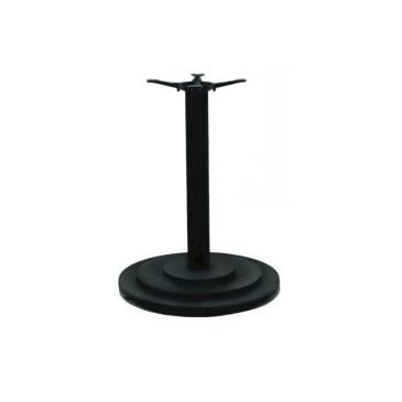 Black Round Ring Table Base 22 – TableBaseDepot